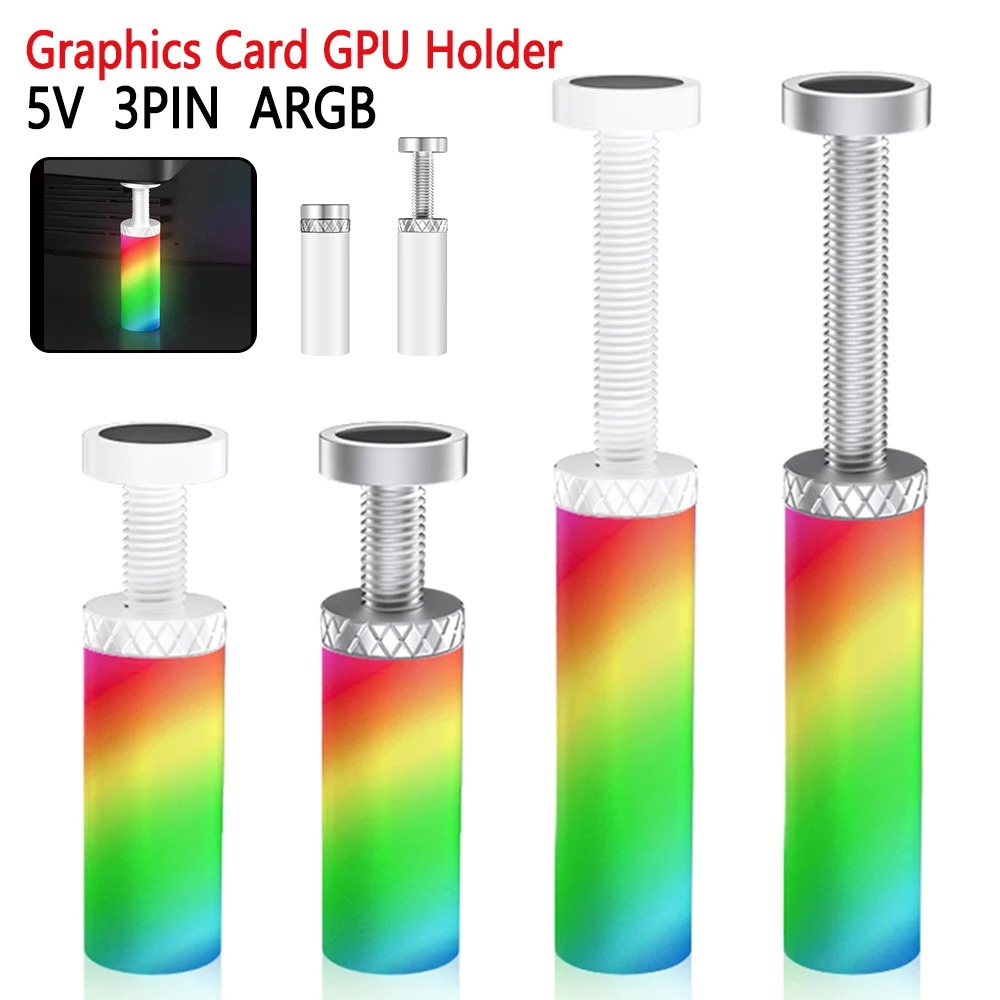 ARGB-Graphics-Card-GPU-Holder-Adjustable-Vertical-Telescopic-Rotating ...