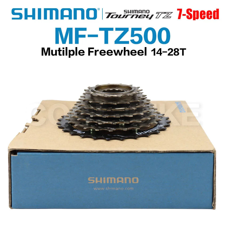 SHIMANO-MF-TZ500-6-Speed-7-Speed-MF-TZ500-Bicycle-Freewheel-14-28T ...