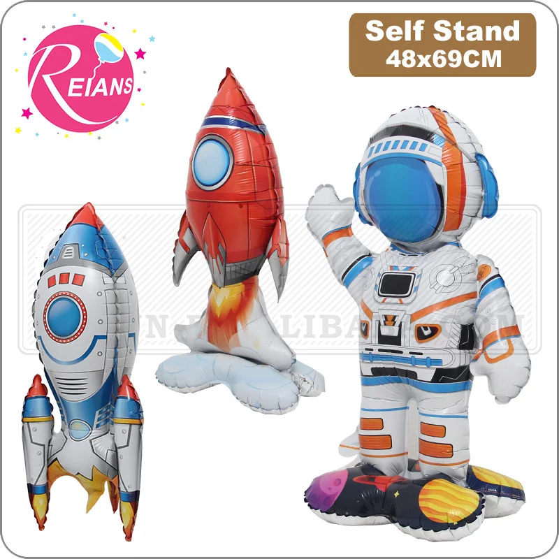 i-me-roket-spaceman-astronot-balonlar-baz-ayakta-Rockets-folyo-balon ...