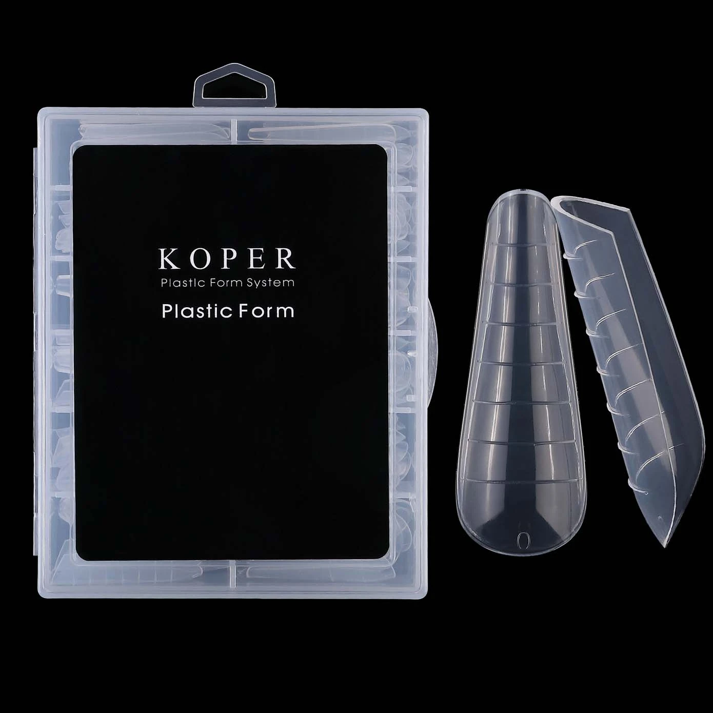 Dual Forms Russian Almond Poly Extension Gels Quick Building Mold Tips ...