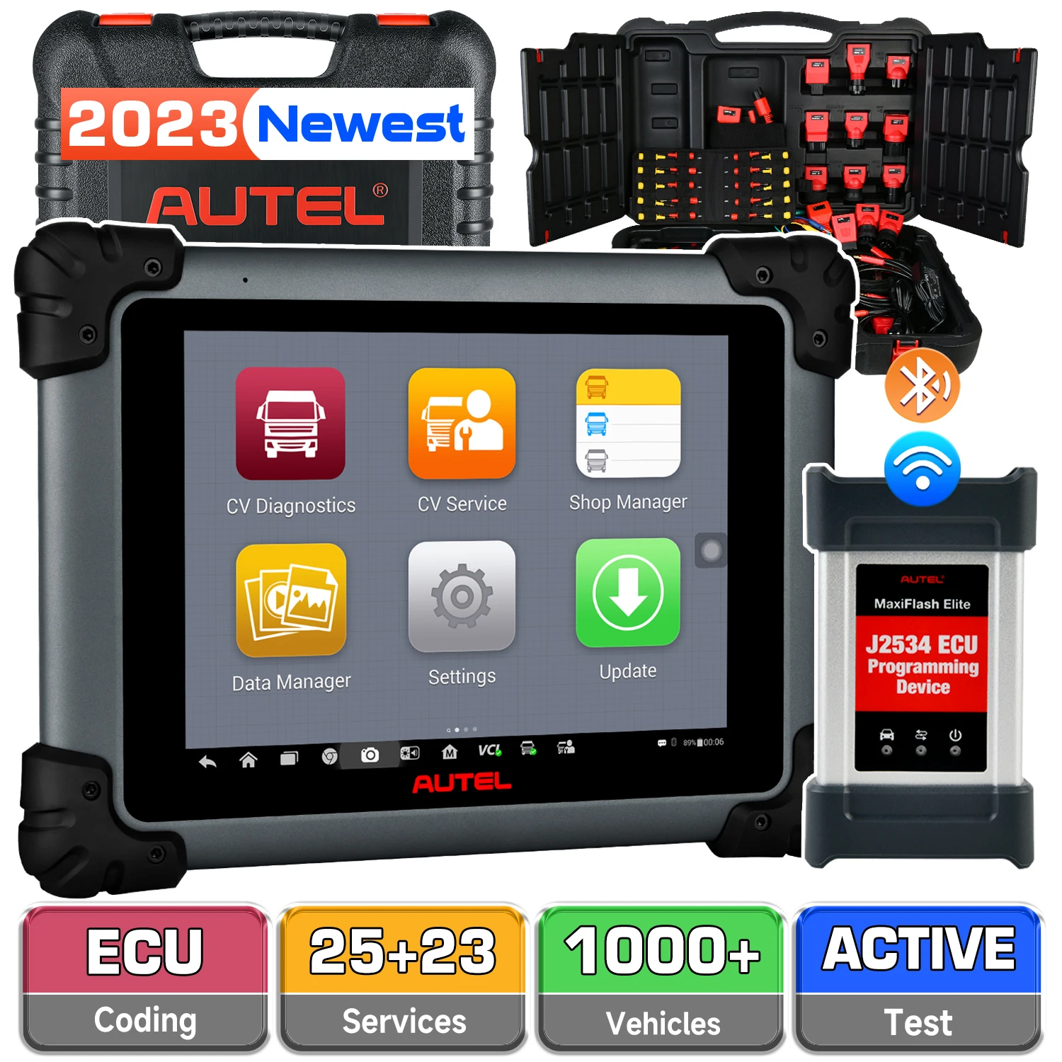 2024 Autel Maxisys CV MS908CV Heavy Duty Scanner For, 03/13/2024