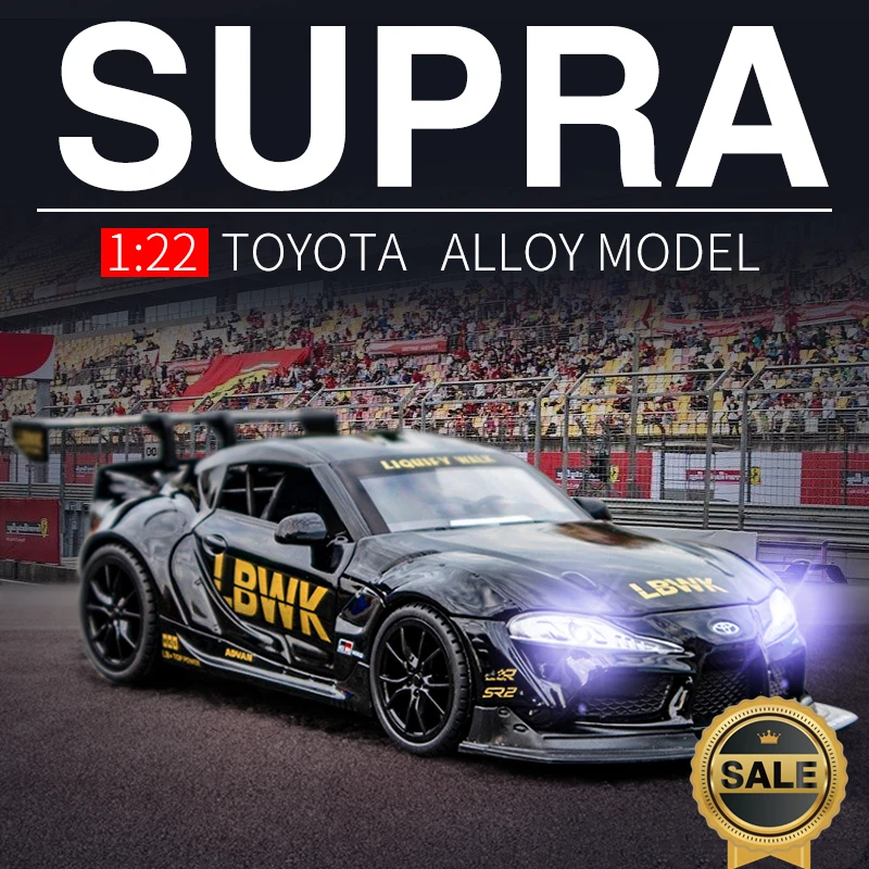 1-24-Toyota-SUPRA-Track-Alloy-Sports-Car-Model-Diecasts-Toy-Vehicles ...
