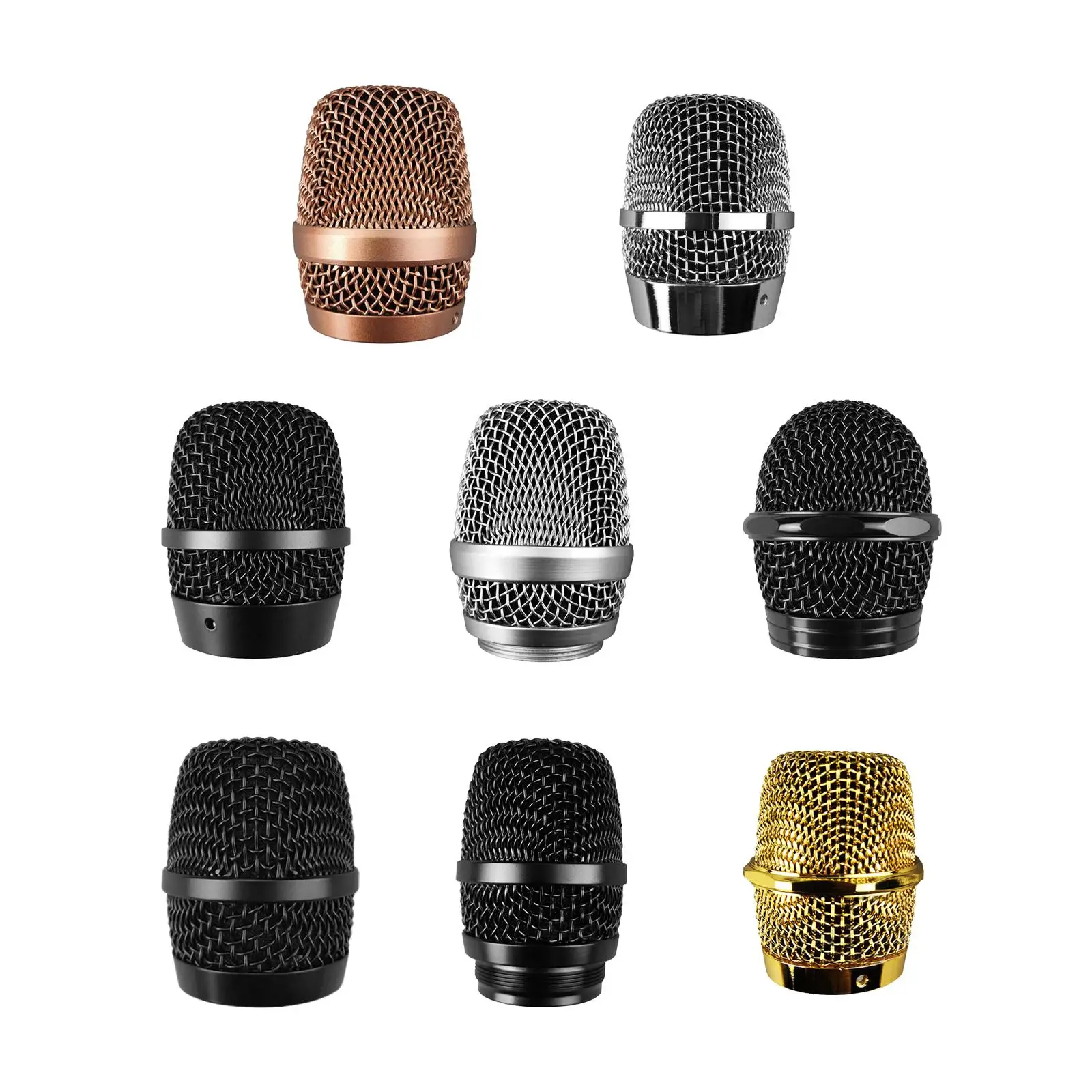 Microphone Grill Head Microphone Head Replace Microphone Grille Ball ...