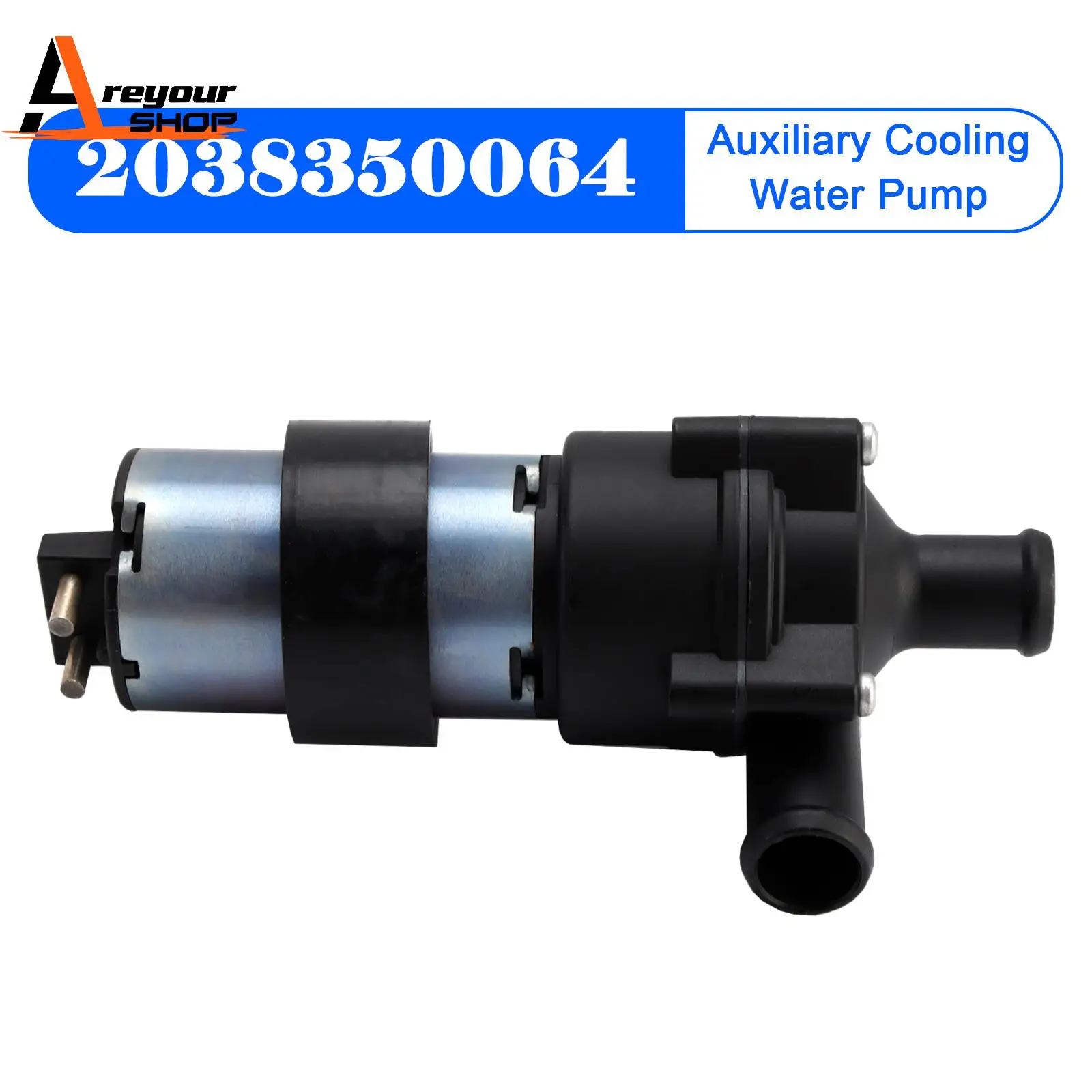 Areyourshop 2038350064 Bomba de agua auxiliar eléctrica para Mercedes ...