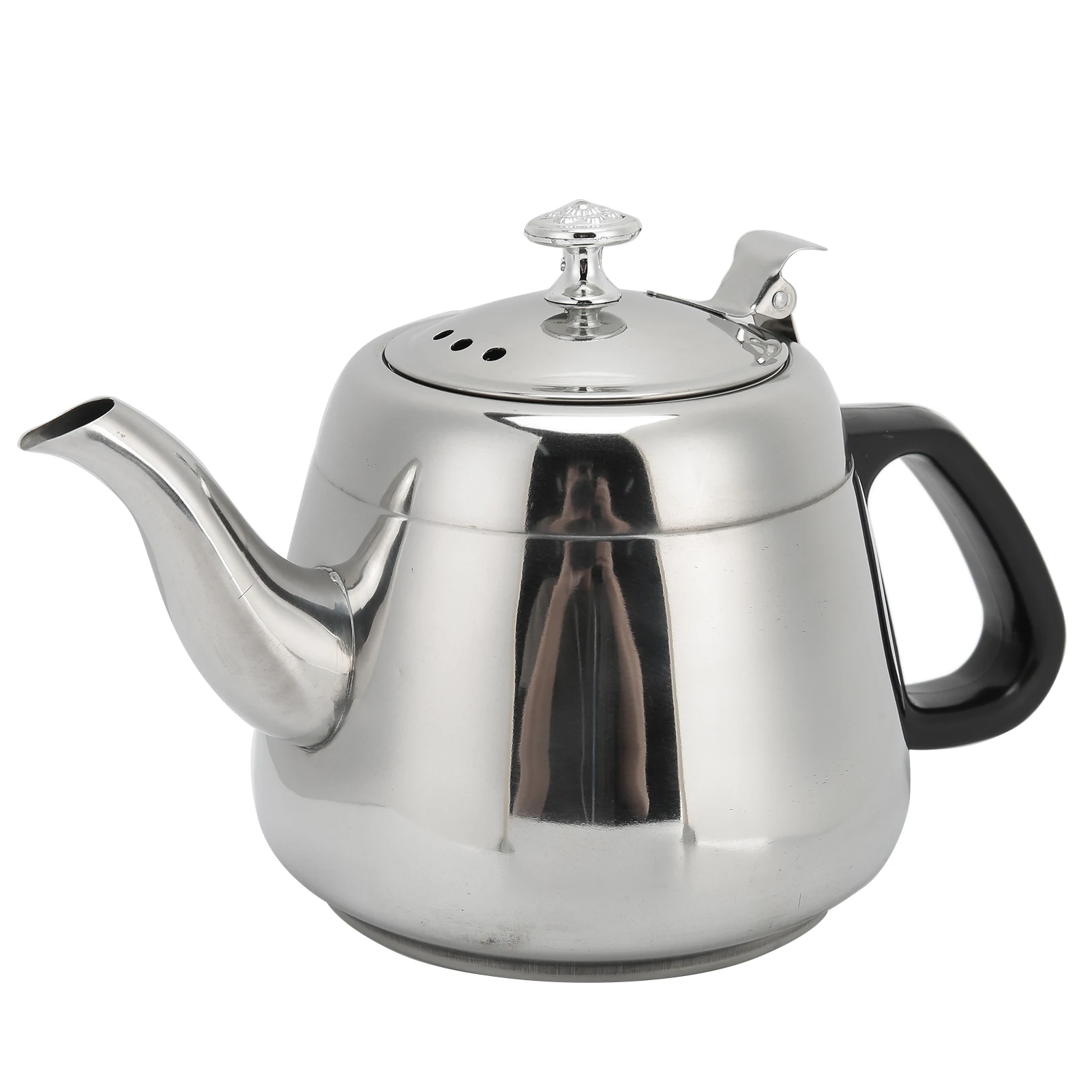 1.5l 2L Tea Pot Stainless Steel Stove Top Teapot Coffee Pot Teaware Hot ...