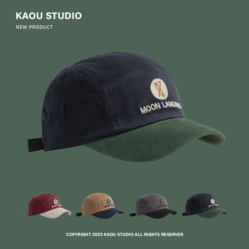 Sombrero-Retro-americano-de-ala-corta-para-hombre-gorras-de-b-isbol ...