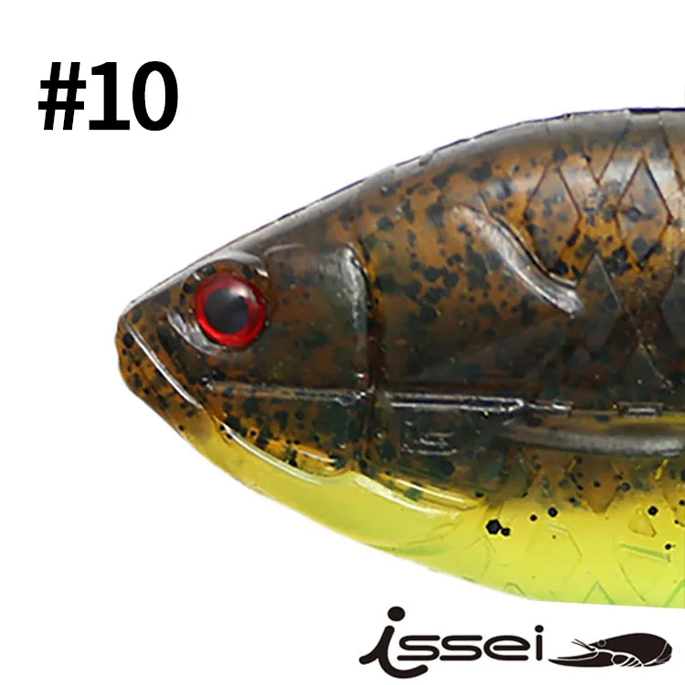 Japanese Issei Ichiro GIL FLAT JR Leaf Swimming Fish 3 inch Road ...