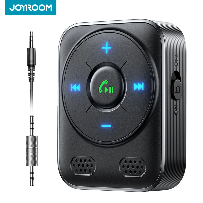 Joyroom-adaptador-para-coche-Bluetooth-5-4-receptor-auxiliar-micr-fonos ...