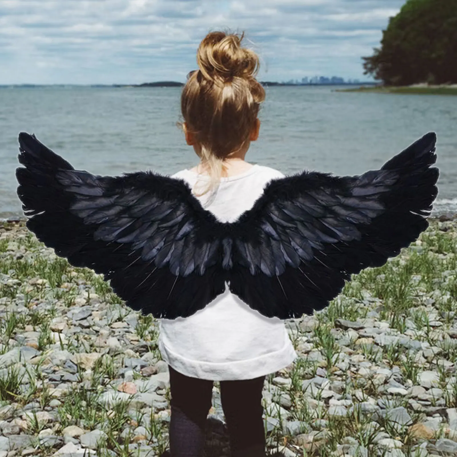 Dark Angel Wings Costume