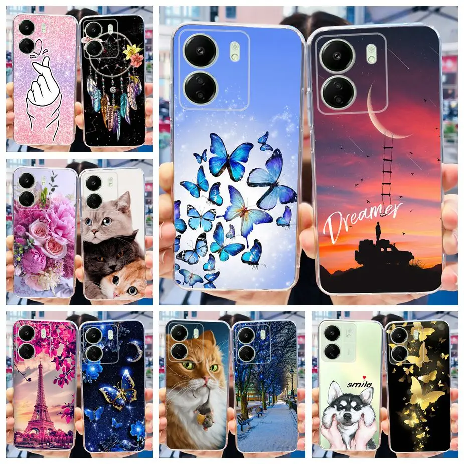 For-Xiaomi-Poco-C65-Case-Redmi-13C-New-Fashion-Painted-Back-Cover-6-74 ...