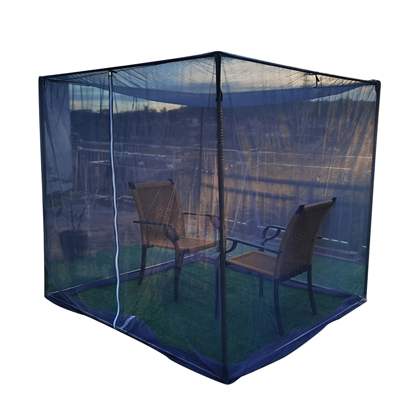 Gazebo-Tent-Outdoor-Mosquito-Net-With-Brackets-Polyester-Tent-Canopy ...