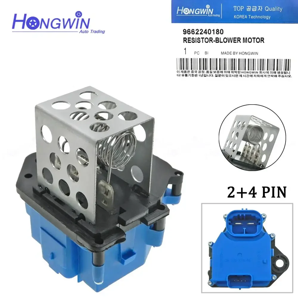 Genuine OE: 9662240180 Radiator Heater Fan Blower Motor Resistor For ...