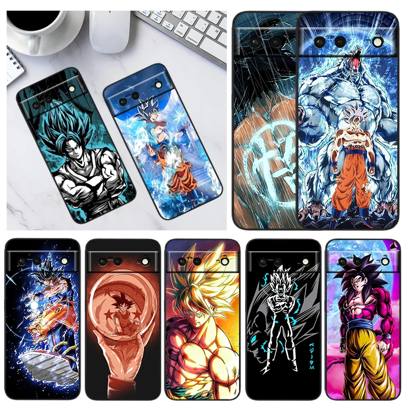 D Dragon Ball Z Anime G Goku Phone Case For Google Pixel 7 6 Pro 6A 5A ...