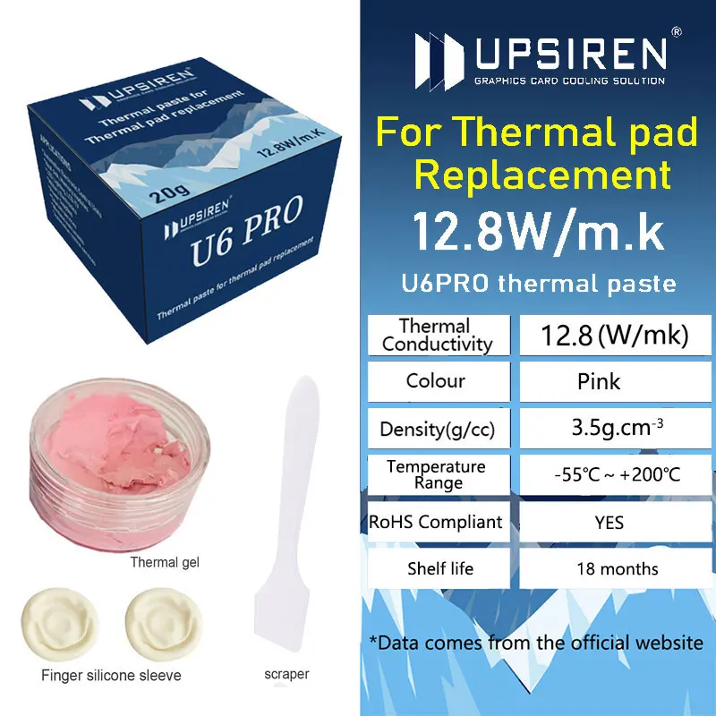 Upiren-masilla-t-rmica-U6-PRO-para-procesador-VGA-GPU-IC-almohadilla-t ...