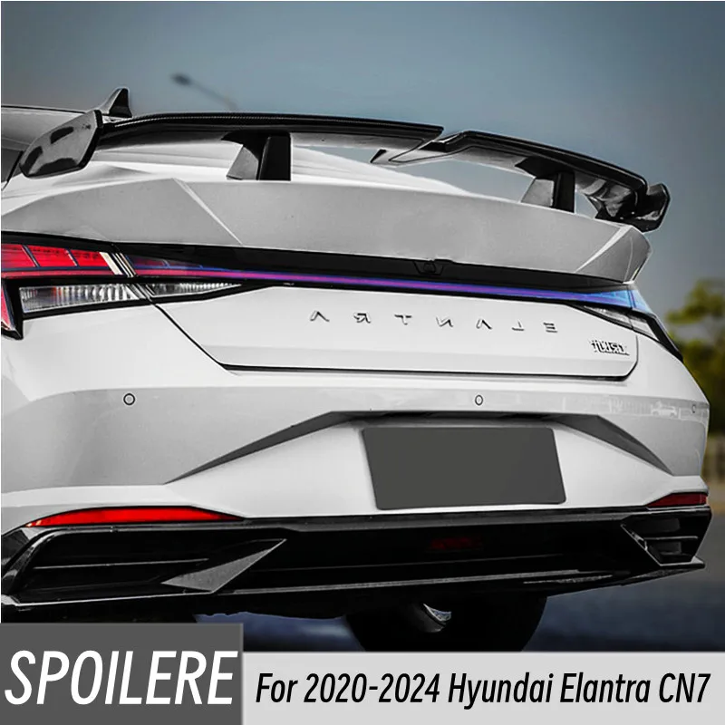 For-2020-2024-Hyundai-Elantra-CN7-Sport-Styling-Car-Rear-Trunk-Lid-Lip ...