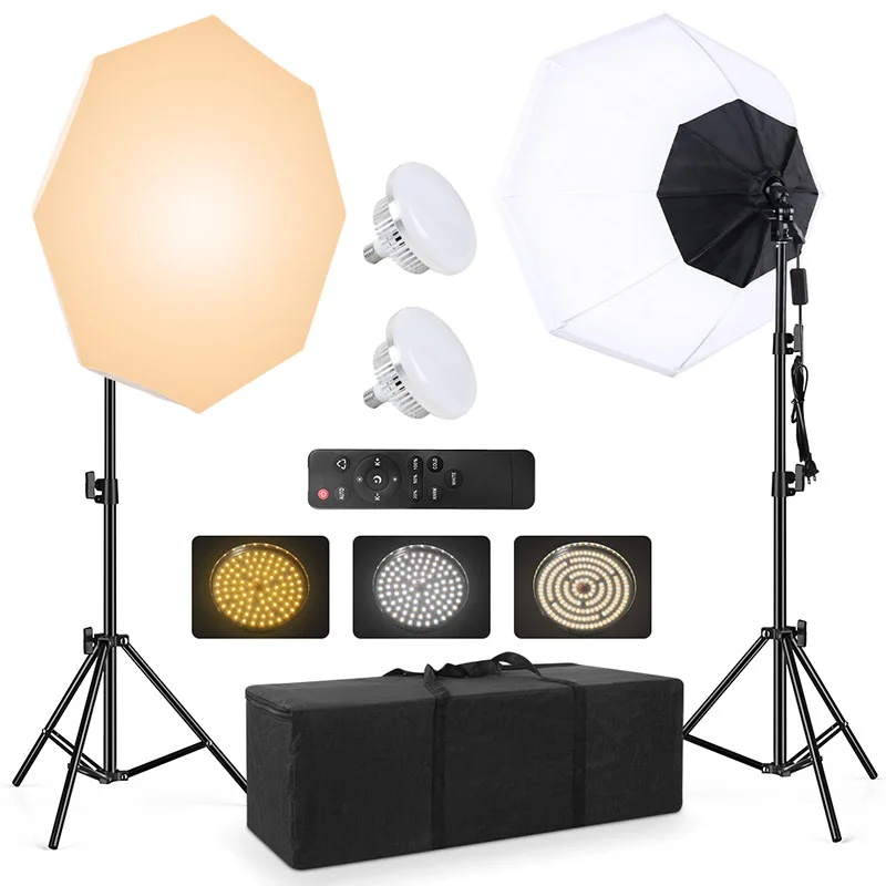 Softbox-Photography-Lighting-Kit-3200K-5500K-Photo-Studio-Lighting-Soft ...
