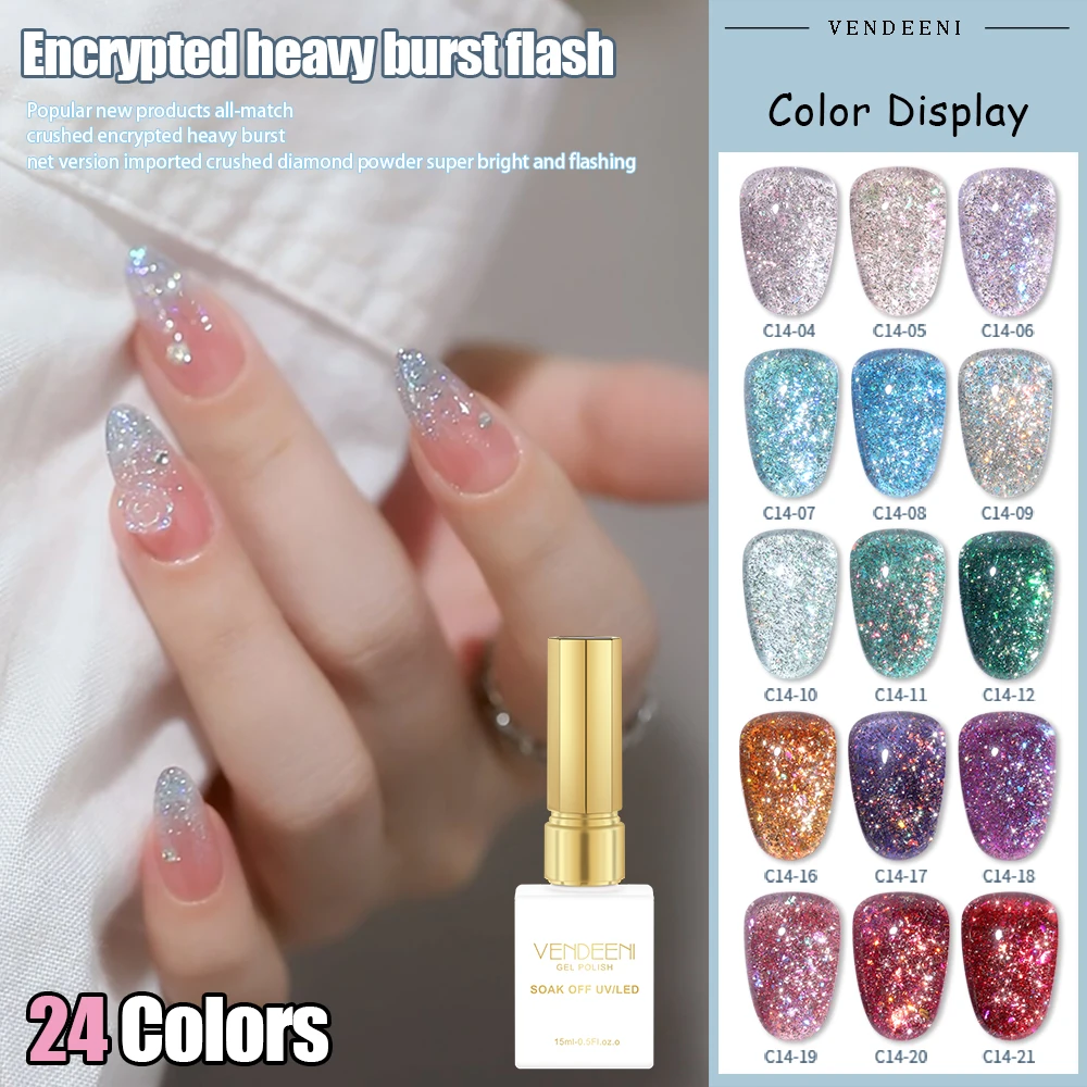 Vendeeni-24-Colors-Explosive-Glitter-Gel-Nail-Polish-Sparkling-UV-Soak ...