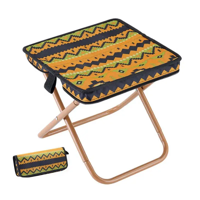 Foldable Small Stool Outdoor Small Stool Portable Camping Chair Outdoor ...
