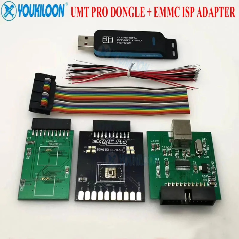 New100-UMT-Pro-Dongle-Ultimate-Multi-Tool-5-in-1-emmc-isp-Adaptor-Umt ...