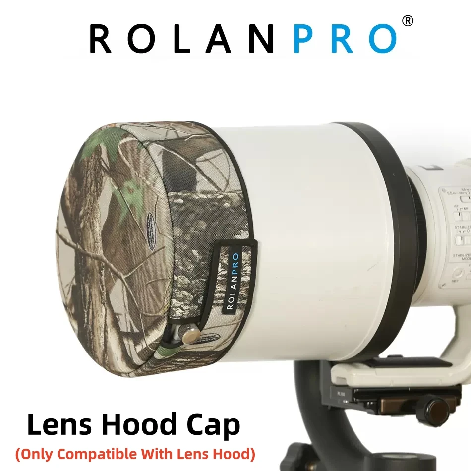 ROLANPRO-Camouflage-Lens-Hood-Cap-For-Sony-Canon-Nikon-300-400-500-600 ...