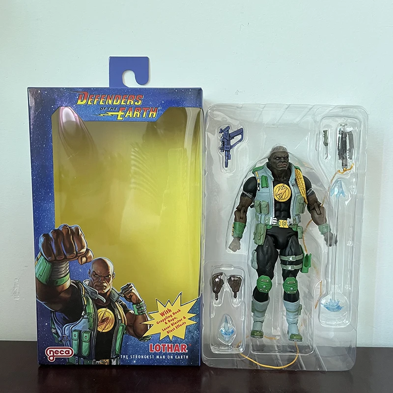 Neca Defensores Da Terra Figura Lothar Garax Mandrake O Mágico Figura ...