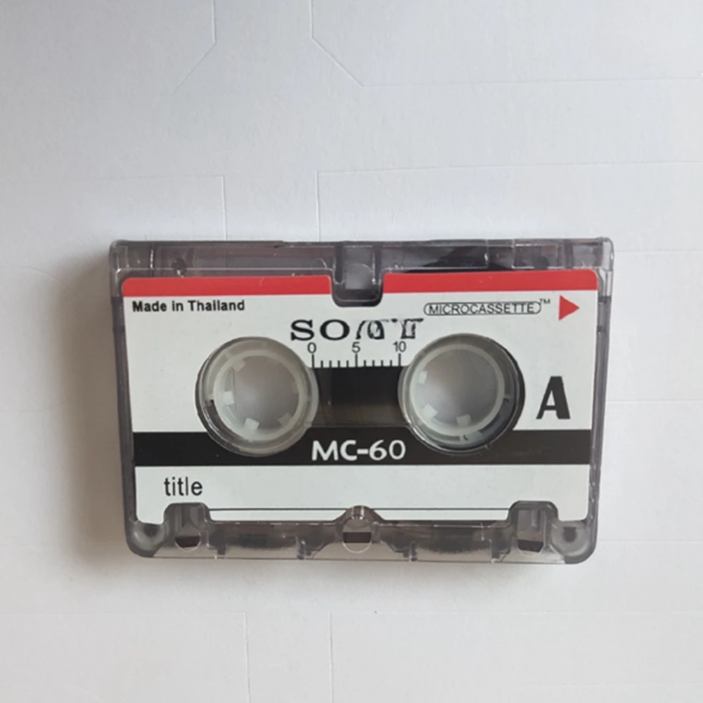 1PCS Mini Interview Tape MC-60 Minute Mini Recording Tape Interview ...