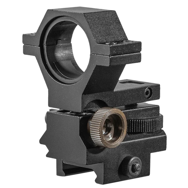FIRE WOLF 30mm/25mm Ring Adjustable Windage Elevation Rifle Scope QD ...