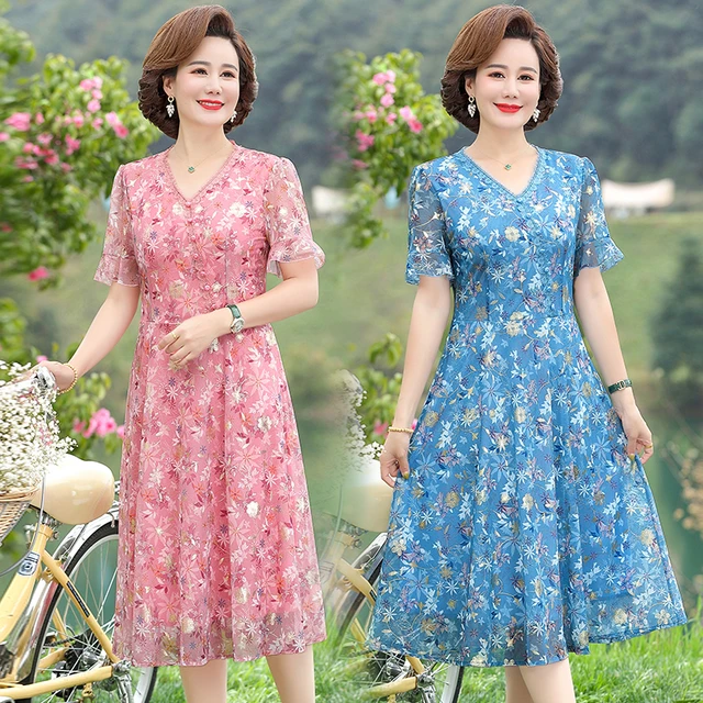 Normal Frocks For Ladies