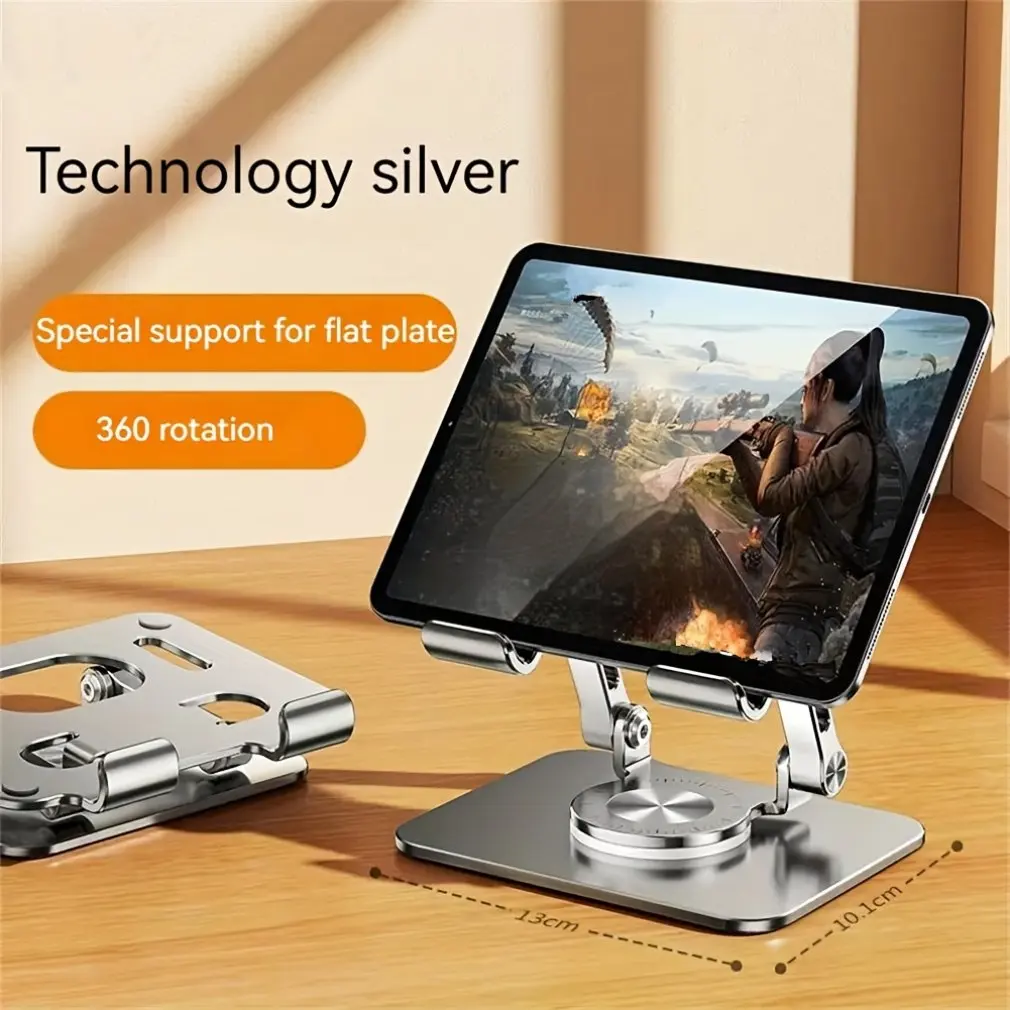 360-Rotation-Tablet-Stand-for-iPad-Adjustable-Foldable-Tablet-Carbon ...