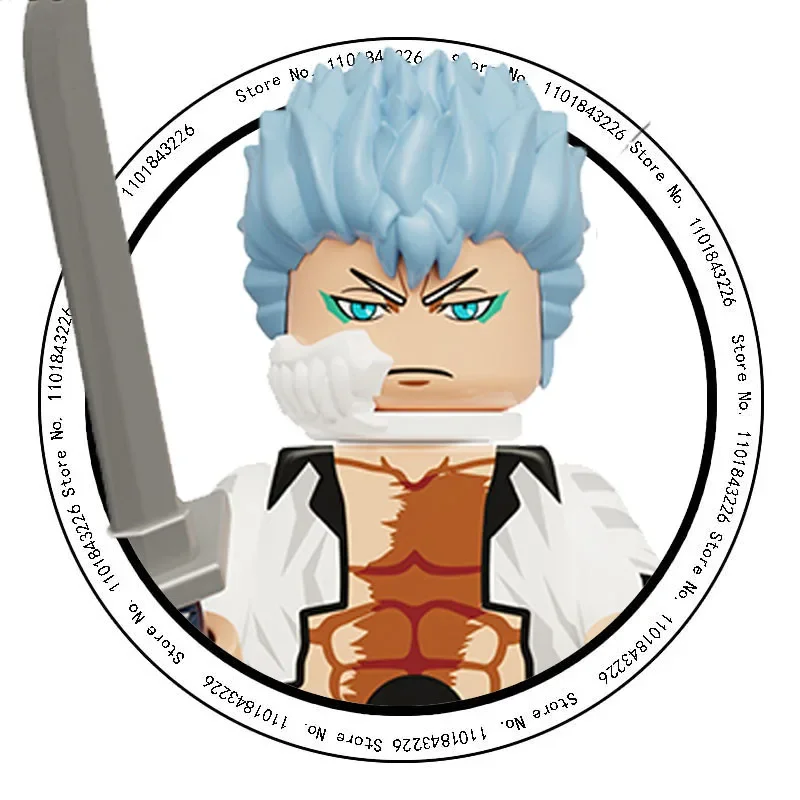 Bloques de construcción BLEACH Anime Dibujos animados Mini figuras de ...