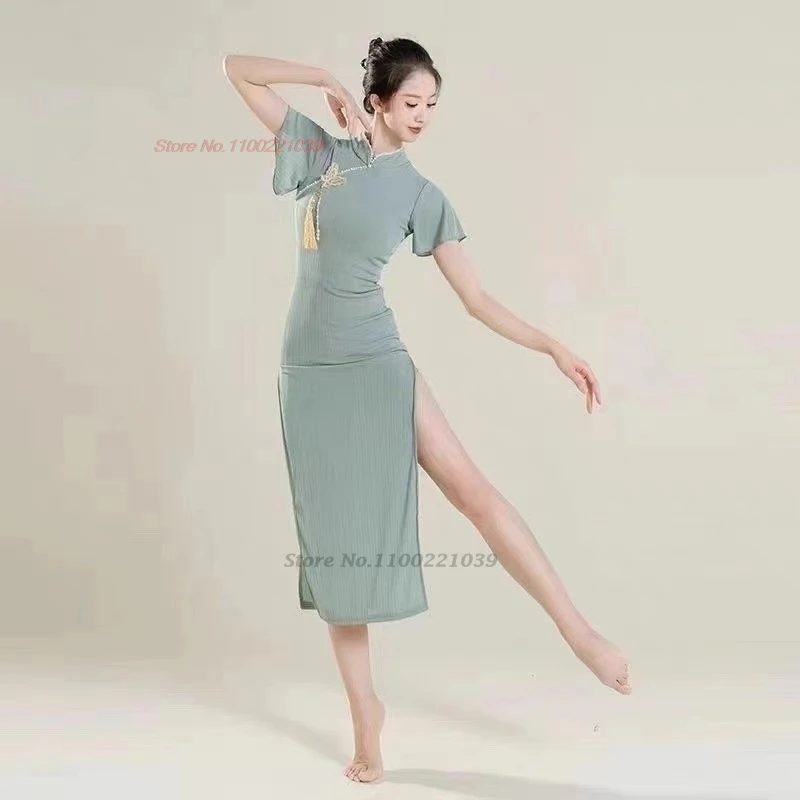 2024-traditional-chinese-vintage-dance-costume-stage-performance-mesh ...