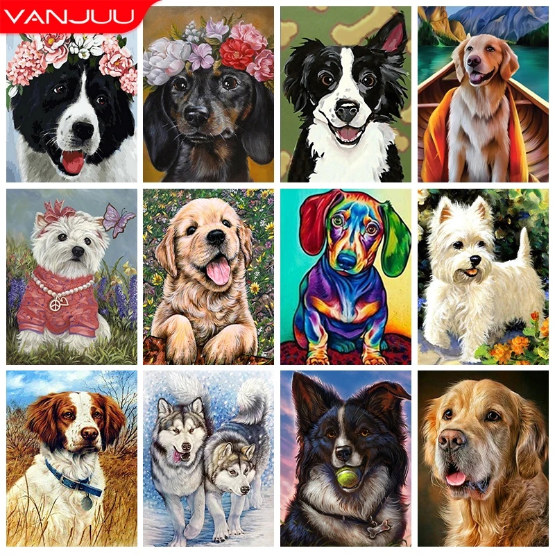 Juego-de-pintura-de-diamante-5D-DIY-para-mascotas-bordado-de-diamantes ...