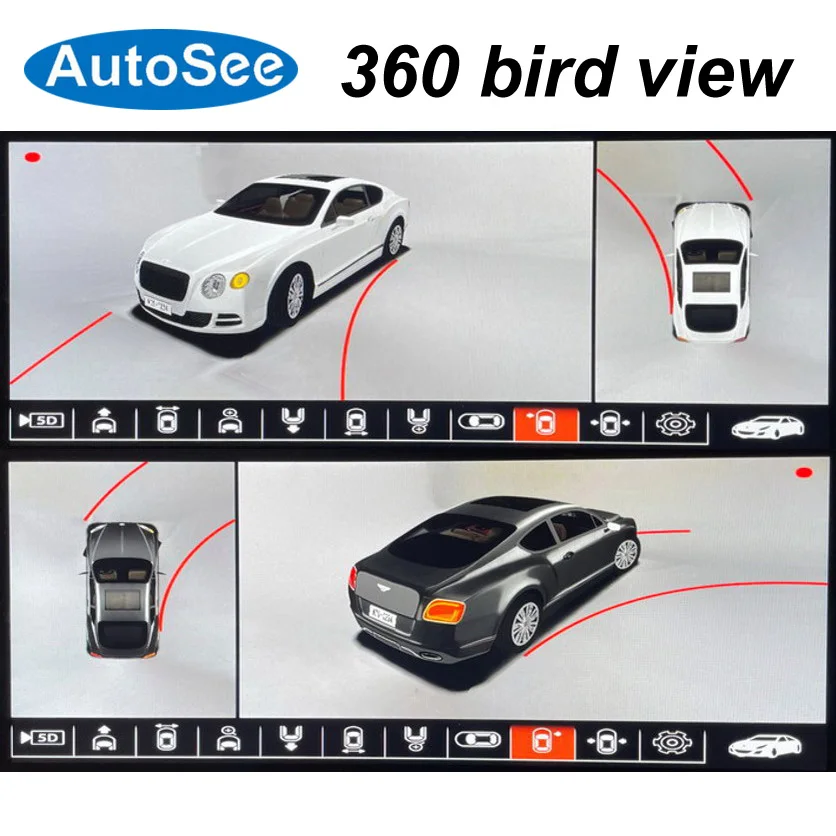 fit-original-OEM-monitor-2017-2019-for-Bentley-Continental-360-camera ...