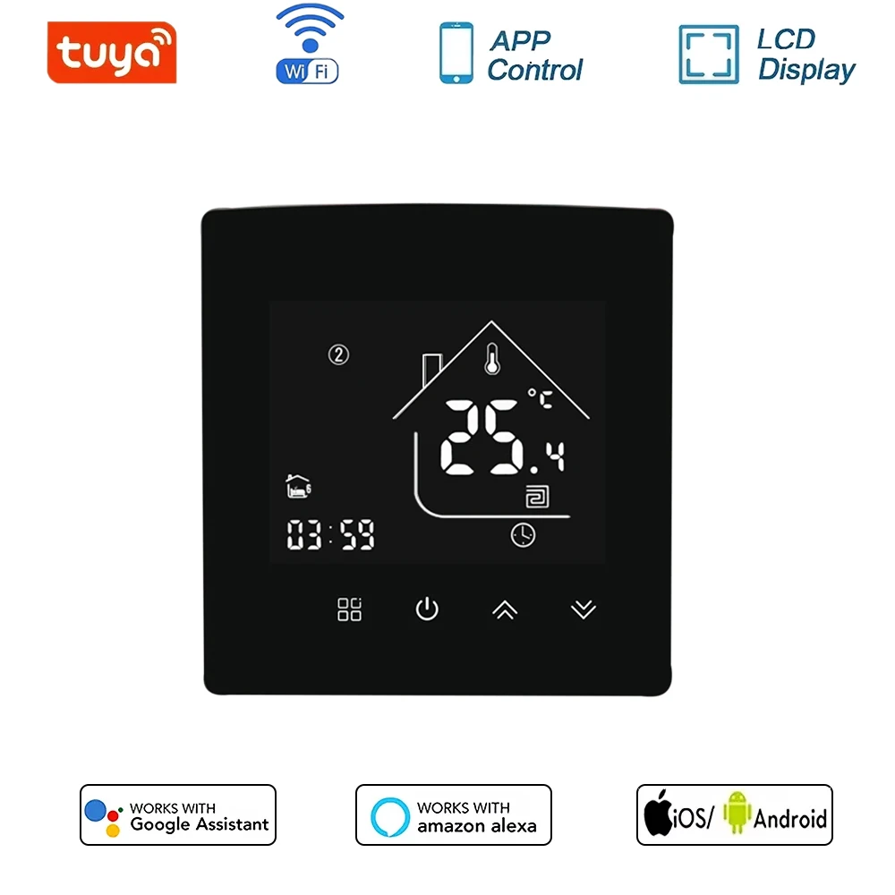 Smart X5h Wifi Thermostat Programmable Temperature Controller For ...