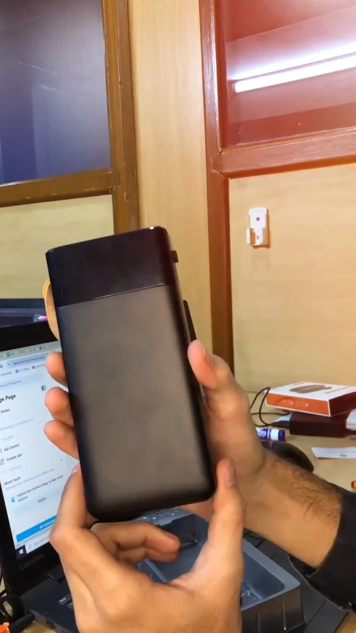 SIMKA Power Bank 20000mAh with biult in Cables Portable External ...