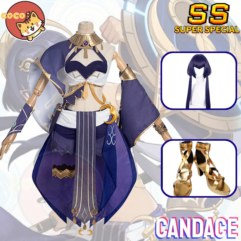 CoCos-SS-Game-Genshin-Impact-Candace-Cosplay-Costume-Game-Cos-Genshin ...