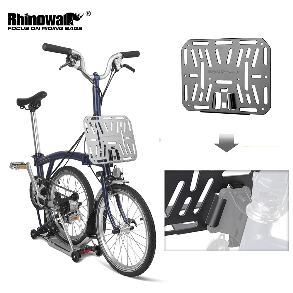 Rhinowalk-Bike-Bag-Adapter-Front-Rack-Bag-DIY-Carrier-Block-for ...