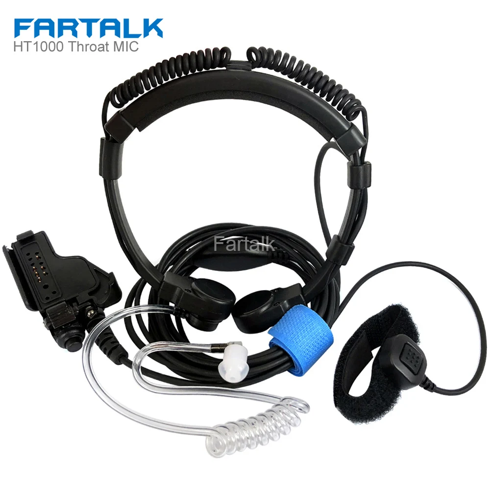 Microfone-de-controle-de-garganta-telesc-pica-fone-ouvido-mic-para ...