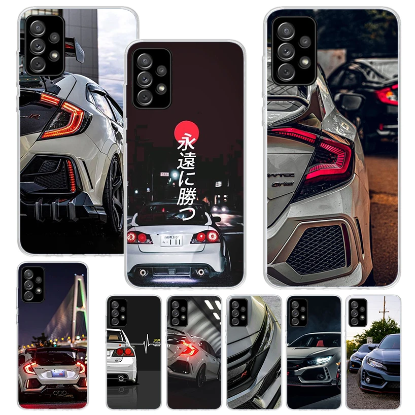 JDM-Type-R-Civic-Sport-Car-Phone-Case-For-Samsung-Galaxy-A14-A54-A13 ...