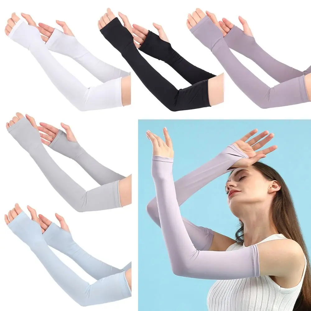 Outdoor-Sport-Arm-Sleeves-Summer-Cooling-Arm-Sleeves-Warmer-Sportswear ...