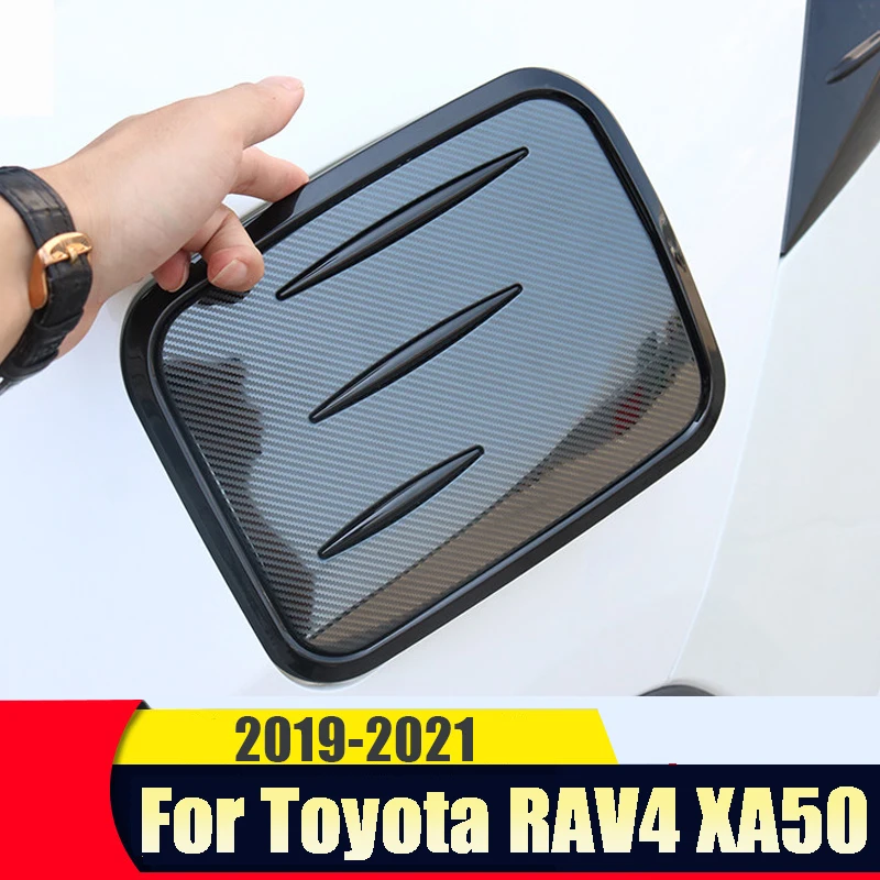 For-Toyota-RAV4-2019-2020-2021-2022-RAV-4-XA50-ABS-Carbon-Fiber-Car ...