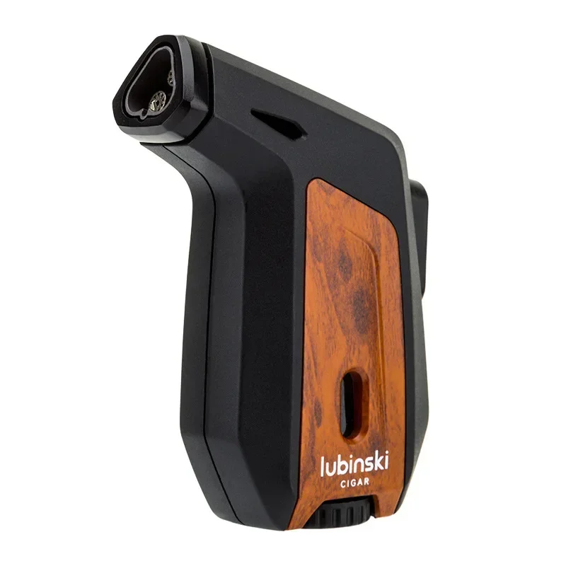 LUBINSKI-Luxury-3-Torch-Metal-Lighter-Jet-Turbine-Outdoor-Barbecue ...