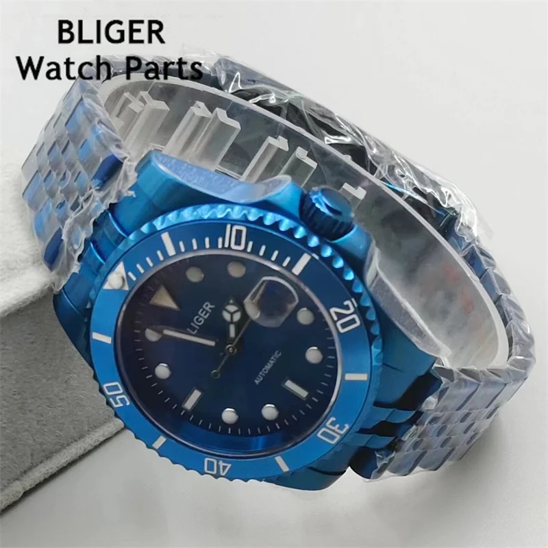 BLIGER-40mm-NH35-Movement-Watch-Sapphire-Crystal-Automatic-Men-s-Watch ...