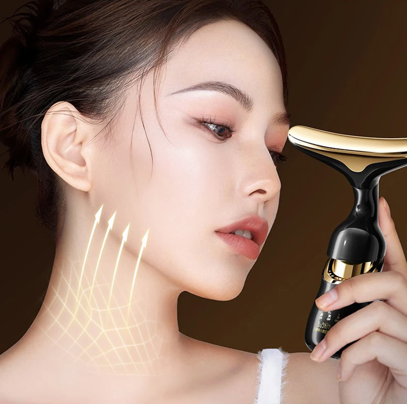 Facial Lifting Device Neck Facial Eye Massage Microcurrent Skin ...