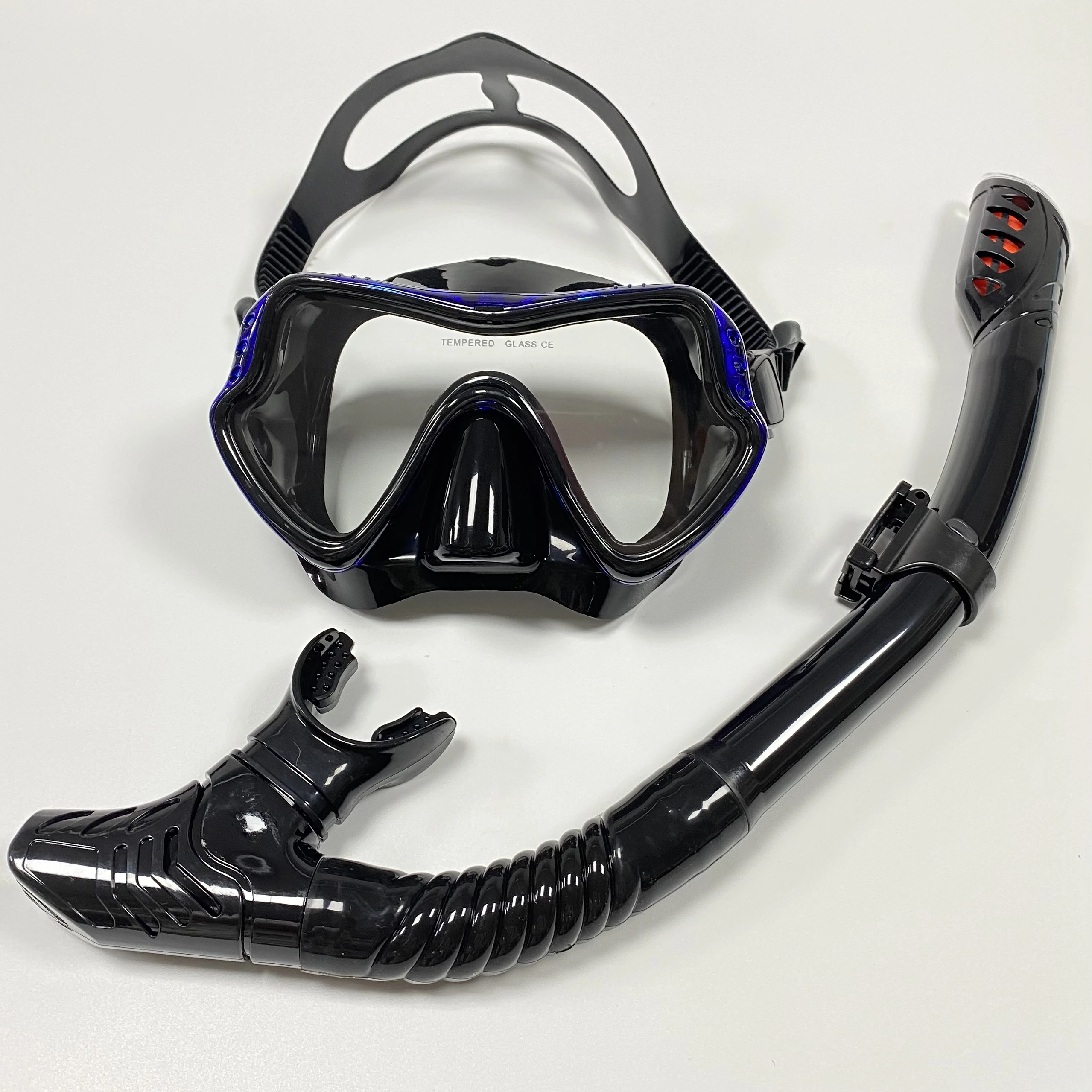 Brand Professional Silicone Gear Scuba Diving Mask Equipment Snorkel ...