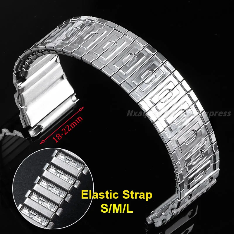 Elastic-Strap-For-Casio-F-91W-A158-168-AQ230-AE1200-1300-18mm-20-22mm ...