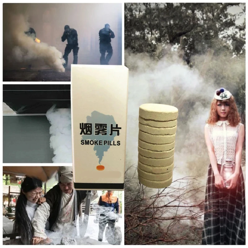50-100pcs-Pills-Magic-Fog-Props-Stage-Smoking-Photography-Prop-White ...