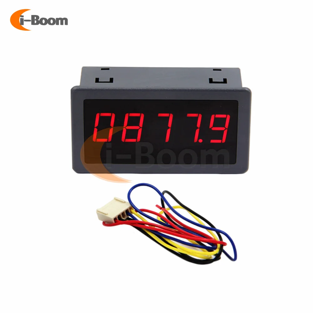 5V 12V 24V Digital LED Tachometer RPM Speed Meter AC DC Digital Motor ...
