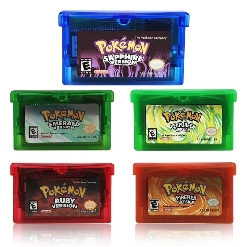 Pokemon Game Cartridge | Gba Pokemon Cartridges | Pokemon Console Games ...