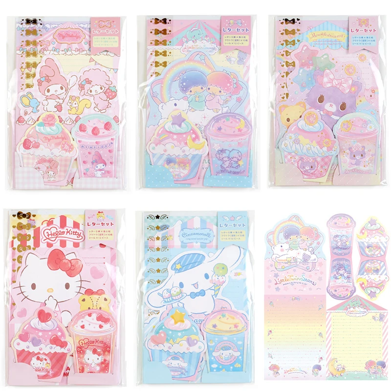 Generic Cute Cartoon Cinnamoroll Melody Kt Envelope Letter Paper Alien ...